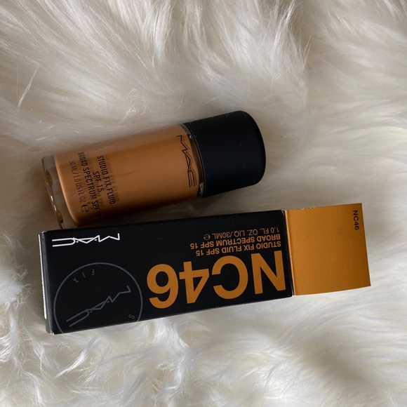 MAC Cosmetics | Makeup | Mac Cosmetics Nc46 Studio Fix Fluid Foundation ...